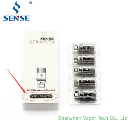 Original Sense Herakles Coils for Herakles Tank Atomizer 0.2 0.6 Ni200 Sub Ohm Ni Coil Dual Coils supplier