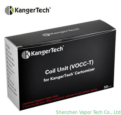 Authentic Kangertech VOCC-T Coil Unit 1.5ohm Coils Head For Kanger Mini Protank 3 Aerotank EVOD Glass 2 Toptank EVOD Top supplier