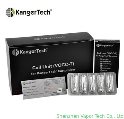 Authentic Kangertech VOCC-T Coil Unit 1.5ohm Coils Head For Kanger Mini Protank 3 Aerotank EVOD Glass 2 Toptank EVOD Top supplier