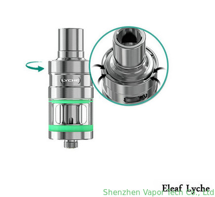 Eleaf LYCHE atomizer 4ml sub ohm SS316 dual coils Notchcoil Lyche atomizer kit supplier