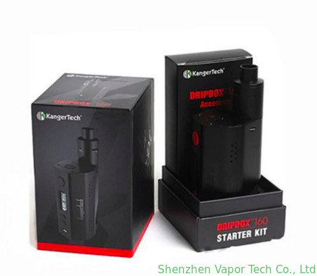 100% Original Kanger Dripbox 160 Starter Kit 160W With 7ml Capacity Easy Use RBA Deck Juice Delivery System supplier