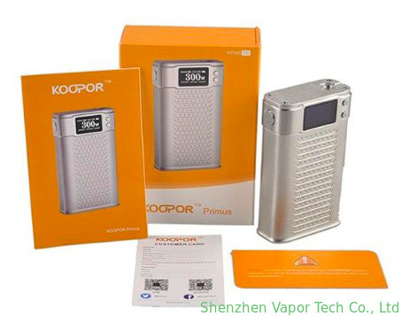 SMOK Koopor Primus 300W TC Box Mod 3PCS 18650 Large OLED Screen Zinc Alloy Construction 100% genuine Kooper Primus 300W supplier