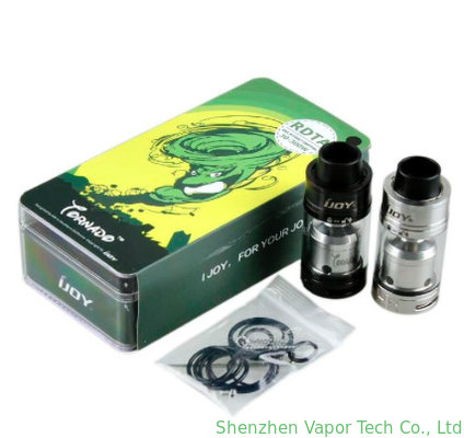 Authentic IJOY tornado RDTA atomizer Capable Two Post RDTA Tank 5ml Capacity Support 300w VS 100% genuine Tsunami RDA supplier