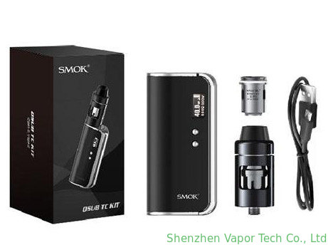 Top quality and 100% Original1350mAh SMOK OSUB 40W TC Starter Kit with Magnetic battery cover and Pocket size supplier