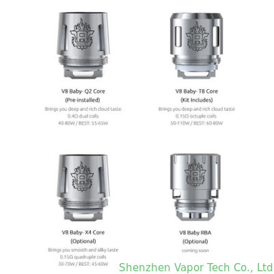 Original top selling SMOK TFV8 Baby 3ml top filling sub ohm tank new version of TFV8 cloud beast tank wholesale supplier