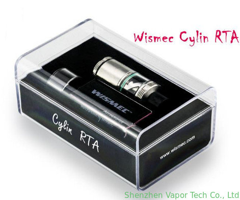 Original Wismec Cylin RTA Atomizer Kit with 3.5ml e-Juice Capacity Auto Dripping Notch Coil Cylin RTA Kit supplier