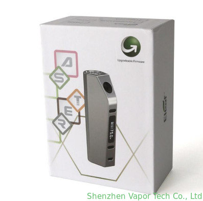 New Arrival Eleaf ASTER 75W Mod VW/Bypass/Smart/TC Vapor Eleaf aster tc Box Mod supplier