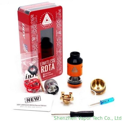 New Authentic iJoy Limitless RDTA Classic Edition Tank with 6.9ml e-Juice Capacity Interchangeable Postless Building De supplier