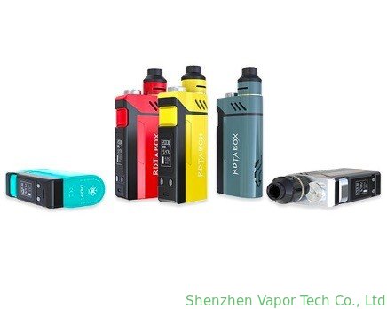 IJOY RDTA BOX Starter Kit 200W with 12.8ml e-juice tank & RDTA BOX MOD & IMC-3 / IMC-Coil 3 coil IJOY RDTA BOX Kits supplier
