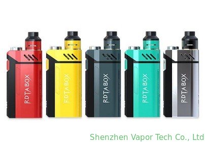IJOY RDTA BOX Starter Kit 200W with 12.8ml e-juice tank & RDTA BOX MOD & IMC-3 / IMC-Coil 3 coil IJOY RDTA BOX Kits supplier