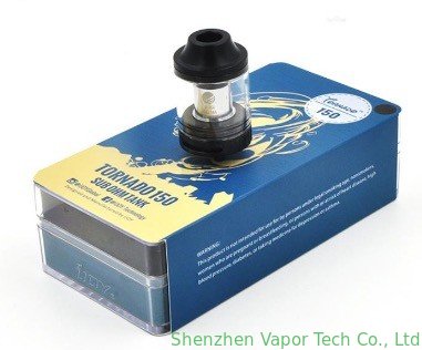 IJOY Tornado 150 Sub Ohm tank 4.2ml Capacity Tornado Rebuildable Atomizer with 0.3ohm & 0.25ohm & RTA Coils Tornado 150 supplier