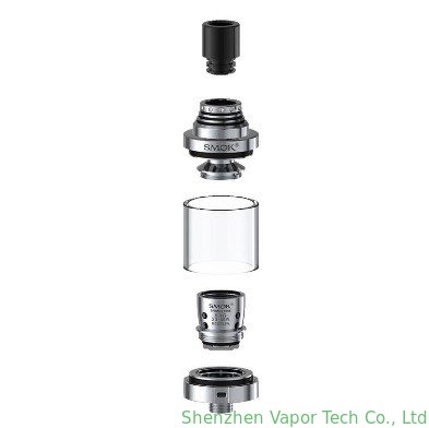 SMOK Spirals Tank 2ml Capacity Smok 22mm Diameter Elongated Drip Tip Top Refill Atomizer 100% Original supplier