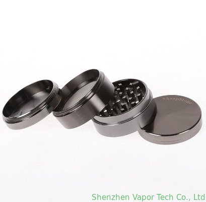 Original SharpStone Grinders Alloy Herb Tobacco Grinder herbal 4 Piece Grinder Spice Crusher Cigarette Machine Magnet supplier