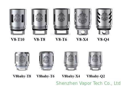 In Stock!100% Original Compatible with SMOK TFV8 baby/big baby/alien kit/marshal g320 kit/brit mini tank/g priv 100w kit supplier