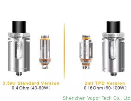 Original Aspire Cleito EXO Tank 2ml juice Capacity Tank Convenient Top Filling & Leak proof Top Airflow Tank Atomizer supplier