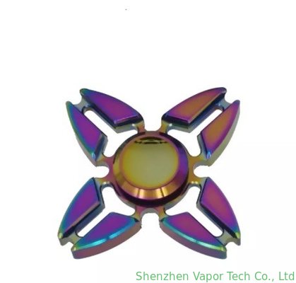 Rainbow Fidget Spinner Colorful EDC Gyro Toys Hand Spinner Fidget Aluminum Fidget HandSpinner Professional supplier
