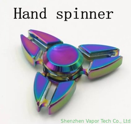 Rainbow Fidget Spinner Colorful EDC Gyro Toys Hand Spinner Fidget Aluminum Fidget HandSpinner Professional supplier