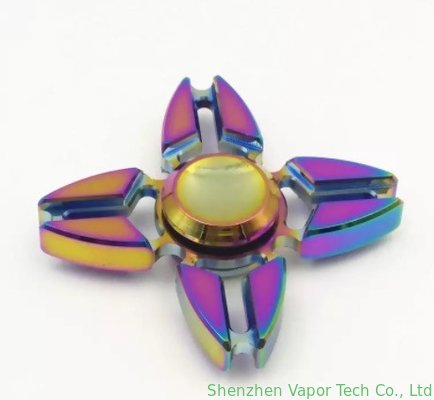 Rainbow Fidget Spinner Colorful EDC Gyro Toys Hand Spinner Fidget Aluminum Fidget HandSpinner Professional supplier