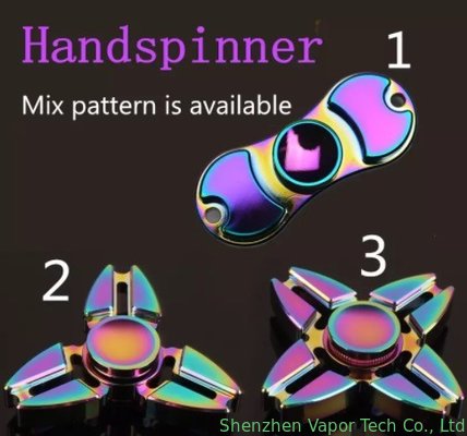 Rainbow Fidget Spinner Colorful EDC Gyro Toys Hand Spinner Fidget Aluminum Fidget HandSpinner Professional supplier