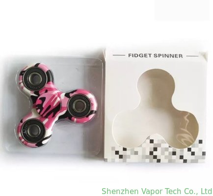 Fidget Spinners Hand Spinner Leopard Camouflage Pattern Triangle Fingertips Spinner Plastic Decompression Hand Fingers supplier