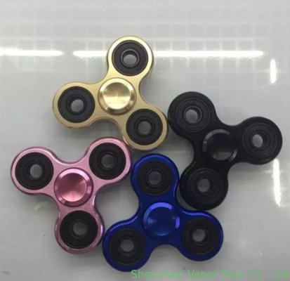5color Tri-Spinner Fidget Toy Aluminium EDC Fidgets Hand Spinner For Autism and ADHD Increase Focus Keep Hands Busy supplier
