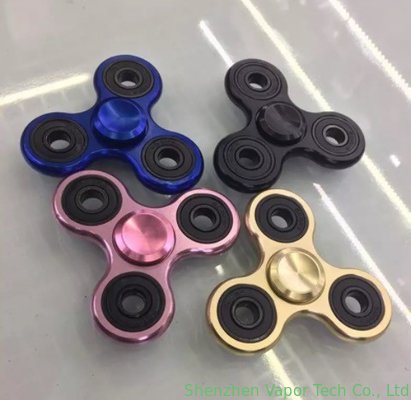 5color Tri-Spinner Fidget Toy Aluminium EDC Fidgets Hand Spinner For Autism and ADHD Increase Focus Keep Hands Busy supplier