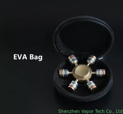 Brass EDC Hand spinner Hand Spinner 6 Spins Fidget Spinner DIY Ceramic Bearing Focus Toys Decompression Toy supplier