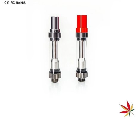 Top Airflow Filling CBD Oil Cartridge , CBD Oil Mod No Leakge 0.5ml 1.0ml Tank Capacity