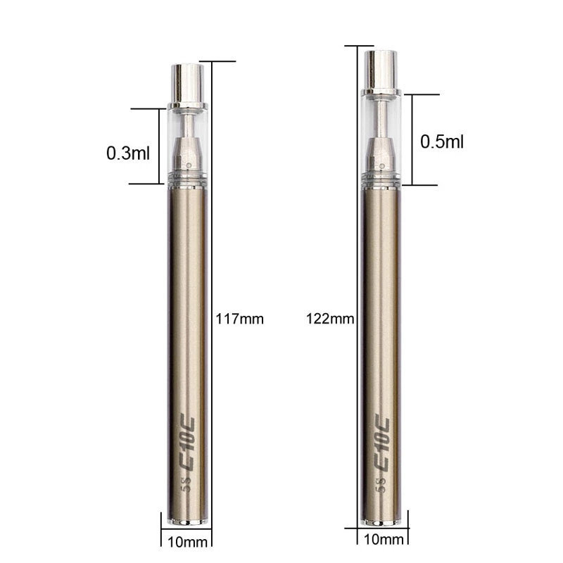 C10 510 Thread E Smoke Batteries 93mm Length Convenient To Carry No Buring