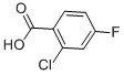 China 2-Chloro-4-fluorobenzoic acid [2252-51-9] manufacturer