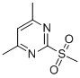 China 4,6-Dimethyl-2-methylsulfonylpyrimidine [35144-22-0] manufacturer