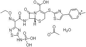 China Ceftaroline fosamil  [400827-55-6] manufacturer