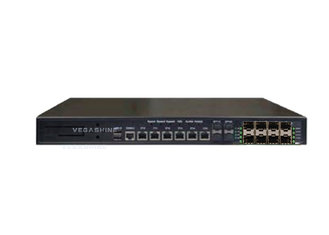 China 6 gigabit LAN 12 SFP optical fiber ports Network security Firewall appliance Celeron 1037U supplier