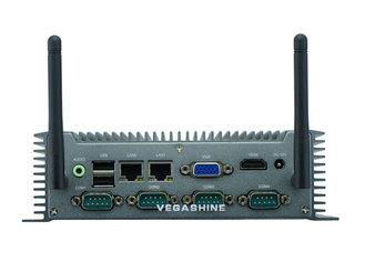 China INTEL 1037U CPU Industrial Embedded Computer 2 ethernet LAN 4GB DDR3 Barebone PC supplier