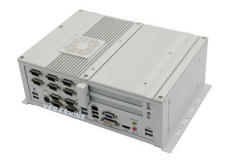 China Intel Core i3-3217U 10 COM ports Industrial Mini PC support VGA HDMI DVI supplier