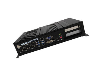 China Intel Core i7-3517U cpu 6 COM ports fanless industrial embedded PC 1080P HD display supplier