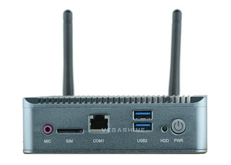 China Low Power Fanless Mini PC with Intel® HD Graphics Support VAG / HDMI Display nano pc supplier