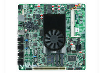 China Mini-Itx  4 LAN Firewall Motherboard Onboard Atom d525 Processor supplier