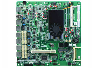 China 6 LAN Firewall router Motherboard Support SSD / USB WIFI for Network Security firewall supplier