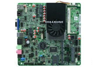 China Onboard Intel® Celeron 1037U processor super thin Industrial PC Motherboard DC power supply supplier