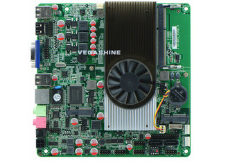 China AMD N330 Processor All In One Pc motherboard Integrated ATI HD4200 Graphics DC power supply supplier