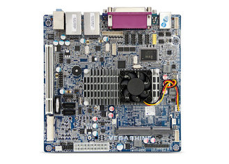 China Atom™  D2550 CPU 6 COM , 2 LAN Embedded Mini-Itx Motherboard For Industrial PC supplier