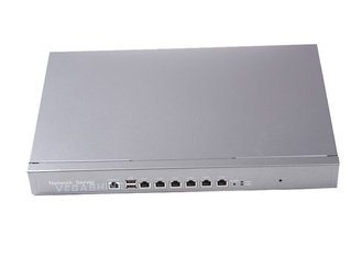 China 6 gigabit LAN Network Security Firewall Appliance Intel Atom D2550 soft router supplier