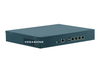 China Atom D525 Desktop Mini chassis Networking security Firewall / Router with 4 ethernet LAN supplier