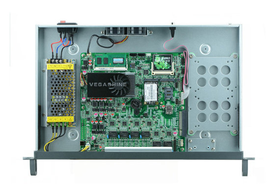 Six gigabit RJ45 LAN network Security Appliance support wake-on-LAN firewall sever supplier