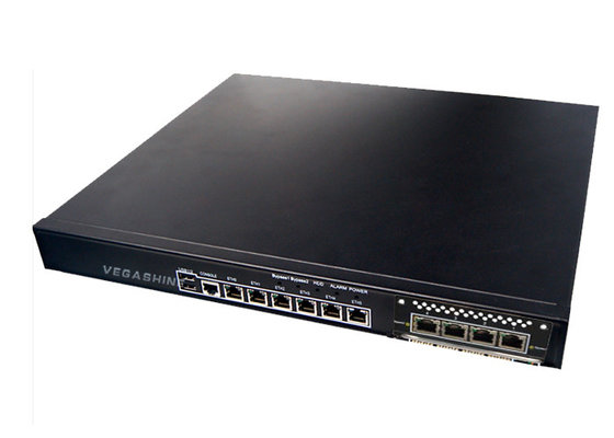 1U rackmount 10 gigabit RJ45 LAN Firewall appliance / Router Intel® Core™ i5 firewall hardware supplier
