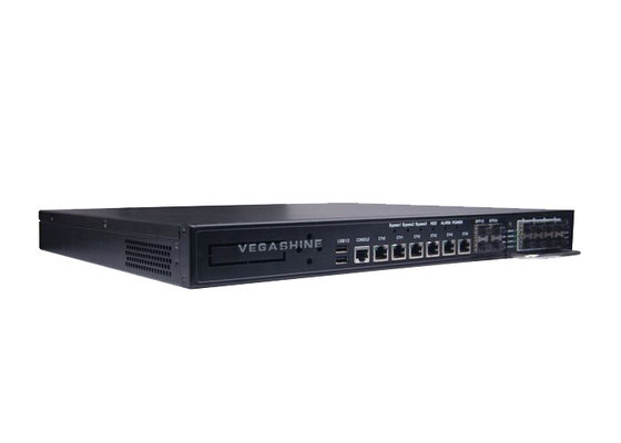 1U rackmount Firewall appliance with 6 gigabit LAN 4 SFP ports Celeron 1037U CPU supplier