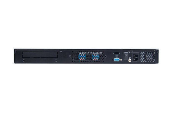 1U rackmount Firewall appliance with 6 gigabit LAN 4 SFP ports Celeron 1037U CPU supplier