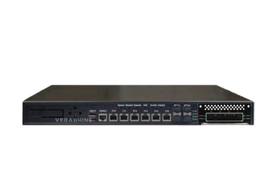 6 gigabit LAN 8 SFP optical fiber ports Networking security Firewall appliance supplier