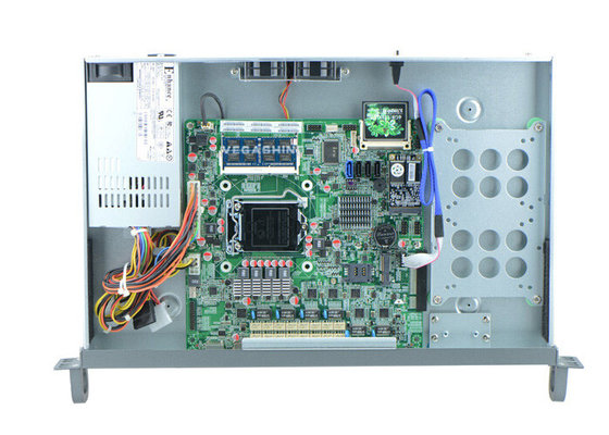 1U rackmount bypass Firewall Security Appliance 6 gigabit LAN support intel LGA1155 cpu supplier